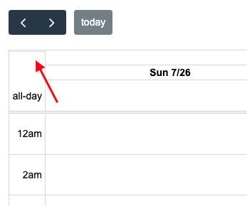 timeGrid with dayMinWidth, weekNumber cell collapses · Issue #5684 ...