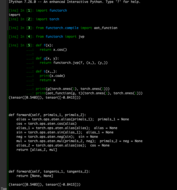Functorch Jvp Doesn T Work With Aotautograd · Issue 437 · Pytorch Functorch · Github