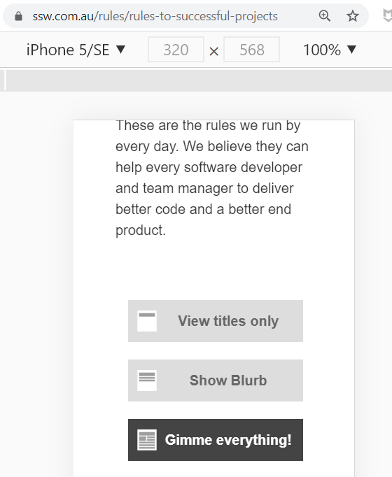 UI - Rules categories page · Issue #104 · SSWConsulting/SSW.Rules · GitHub