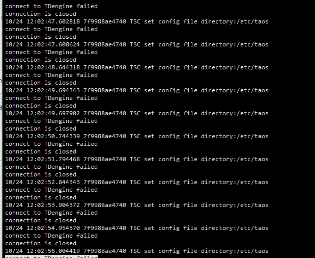 Connect To Tdengine Failed · Issue 644 · Taosdata Tdengine · Github