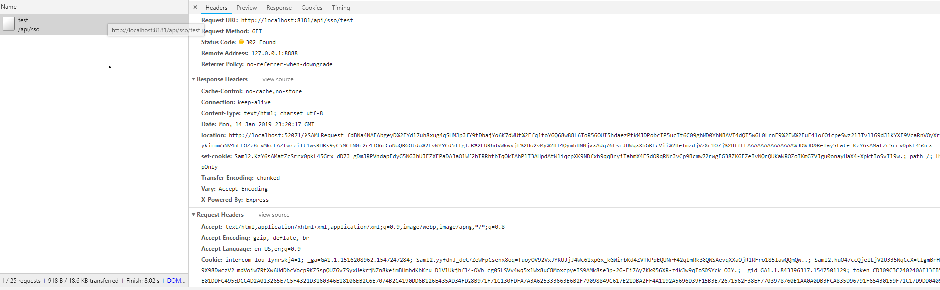 Received message contains unexpected In Response To "#####".No cookie ...