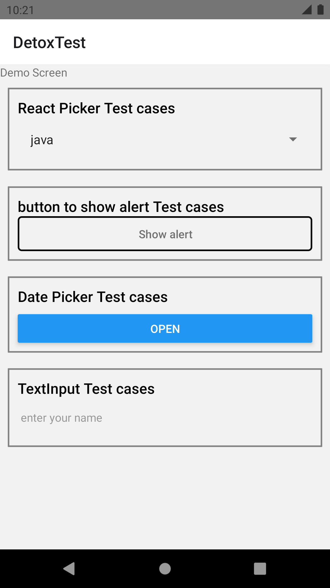 Mobile emulator Detox screenshot artifacts differ when run on different hosts · Issue #3968 ...