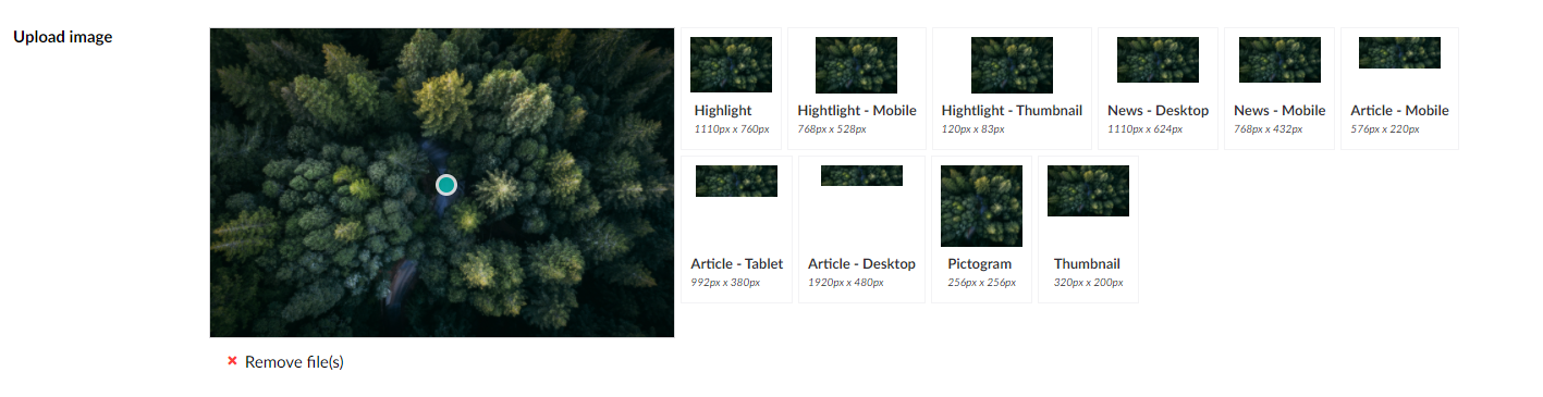 Umbraco style changes (image cropper, form answer types) · Issue #10876 · umbraco/Umbraco-CMS ...