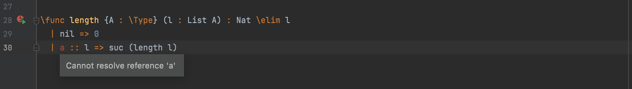 Confusing error when infix constructor is used in pattern matching · Issue #358 · JetBrains ...