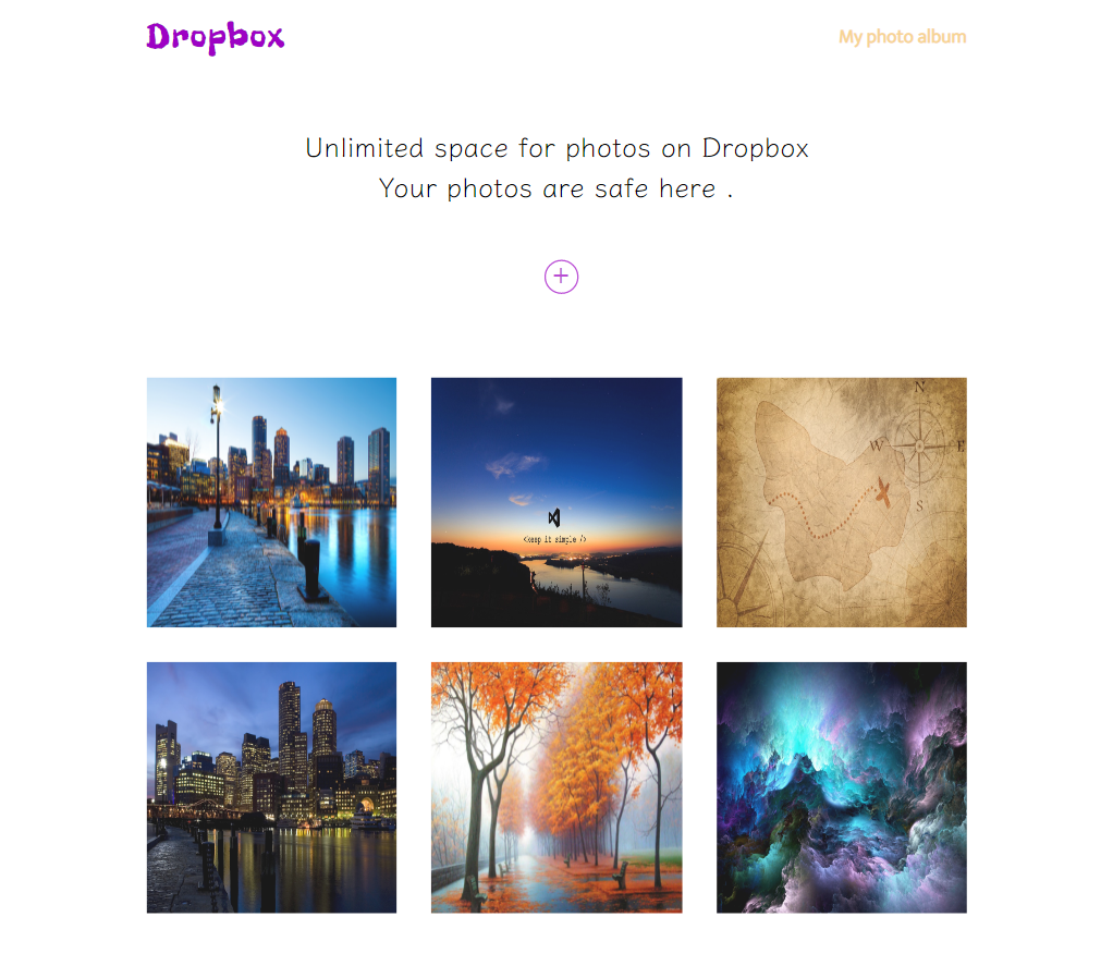 GitHub - yusufolmez1/Dropbox: Dropbox is a photo gallery app built with ...