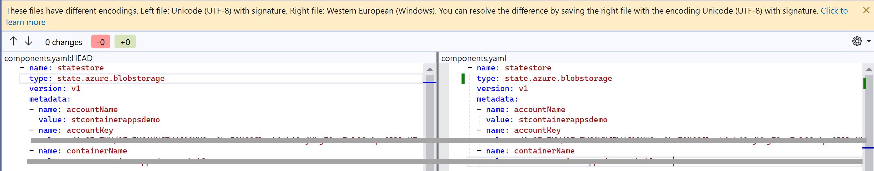 Az Containerapp Create Mapping Values Are Not Allowed Here In Components Dapr File