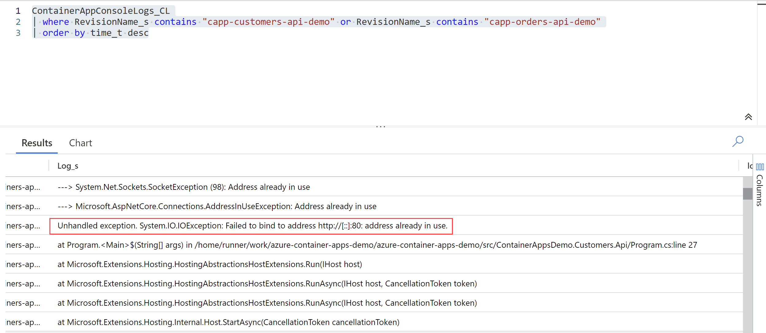 Address already in use when running multiple Container Apps · Issue #490 · microsoft/azure ...