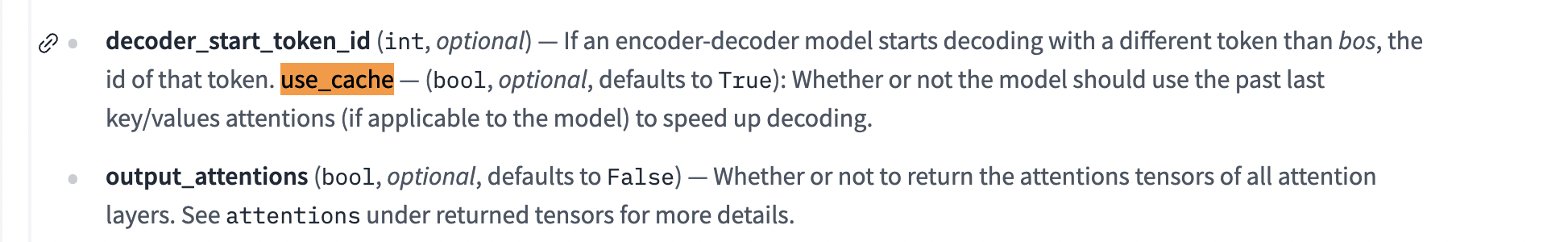 Small Typo in Docs GenerationMixin for use_cache parameter · Issue #19079 · huggingface ...