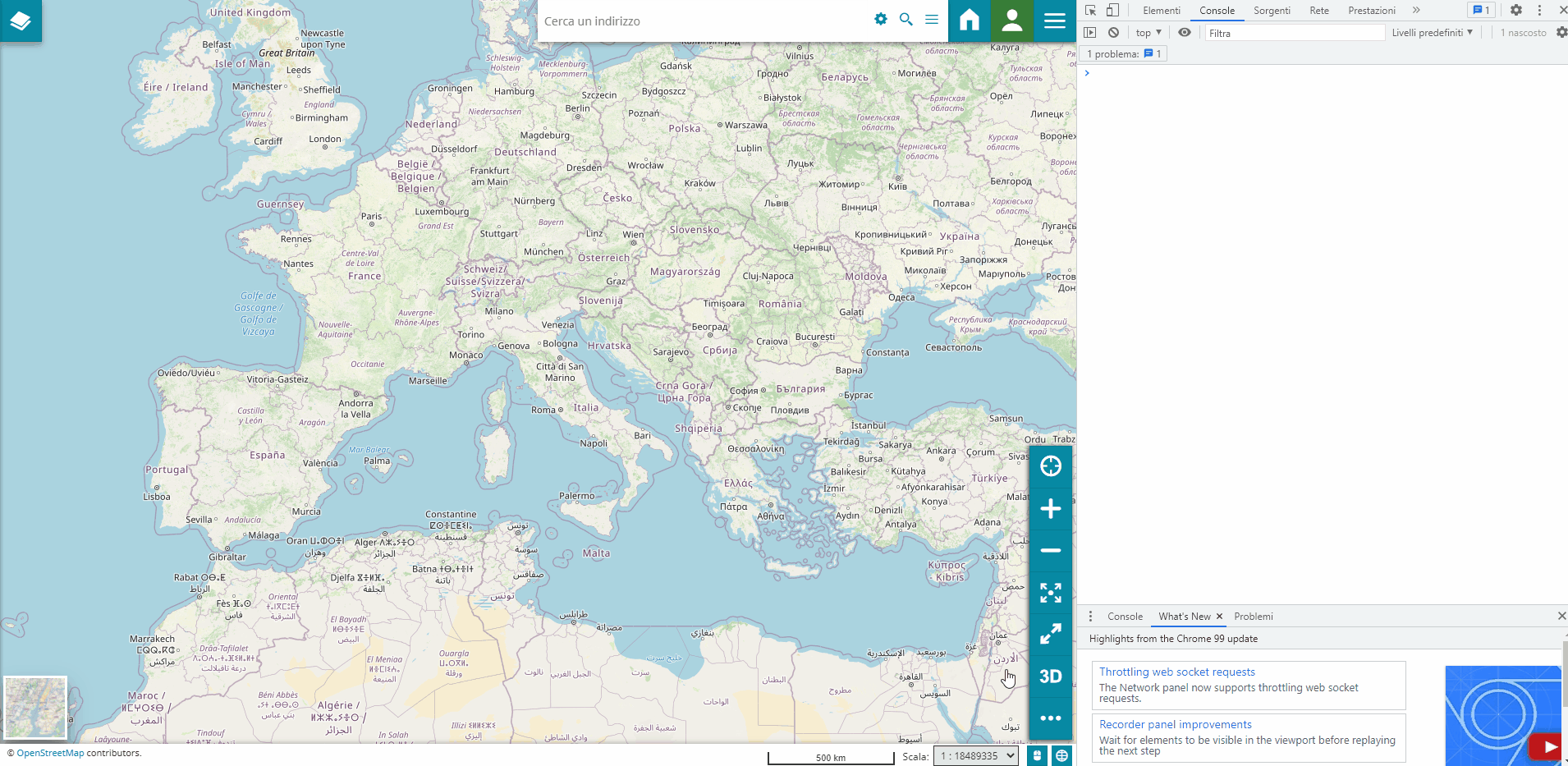 'Sentinel 2 Cloudless' background does not work in 3D mode · Issue ...