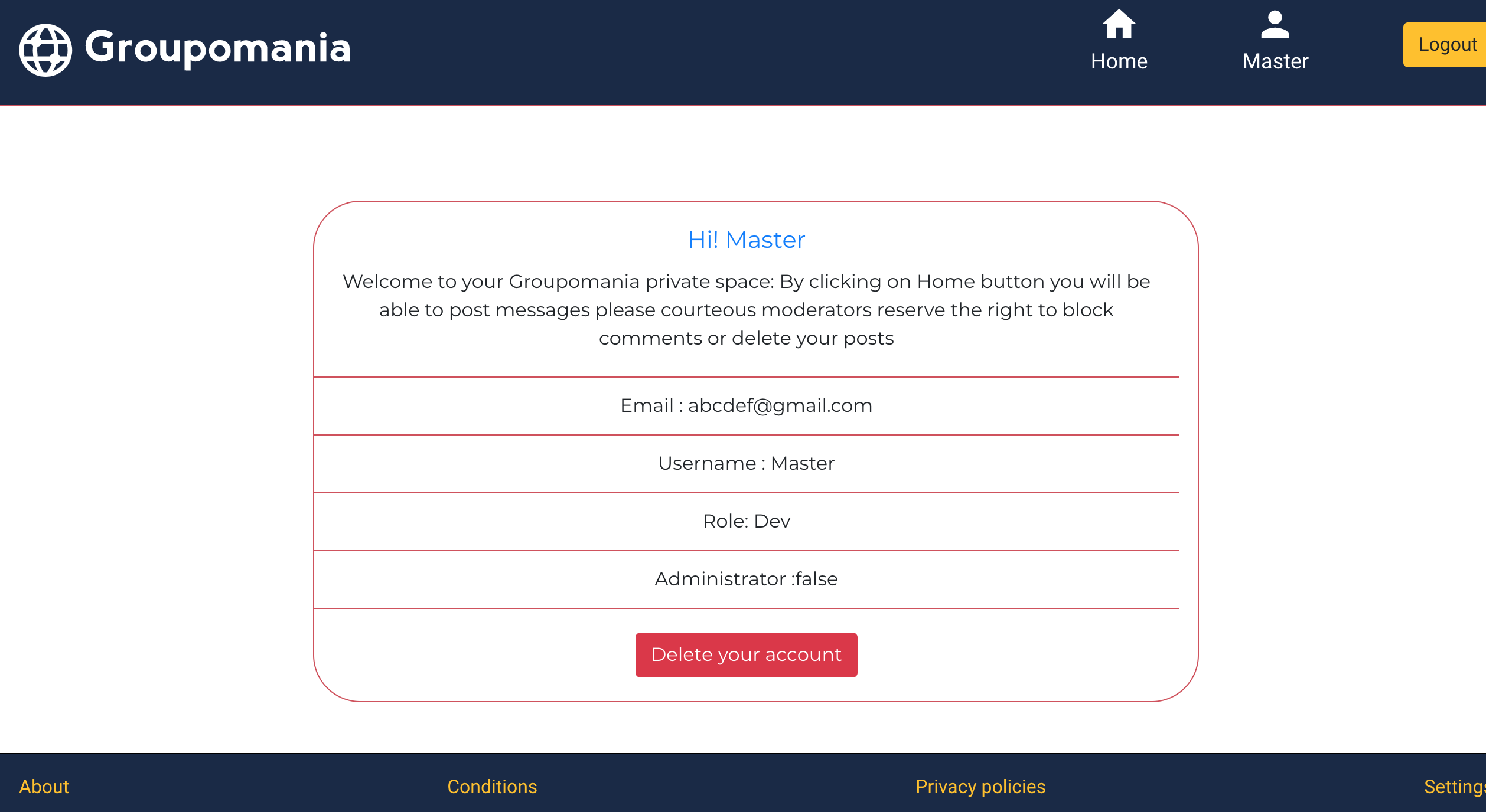 GitHub - TerenceHilderal/groupomania: Corporate Social Network