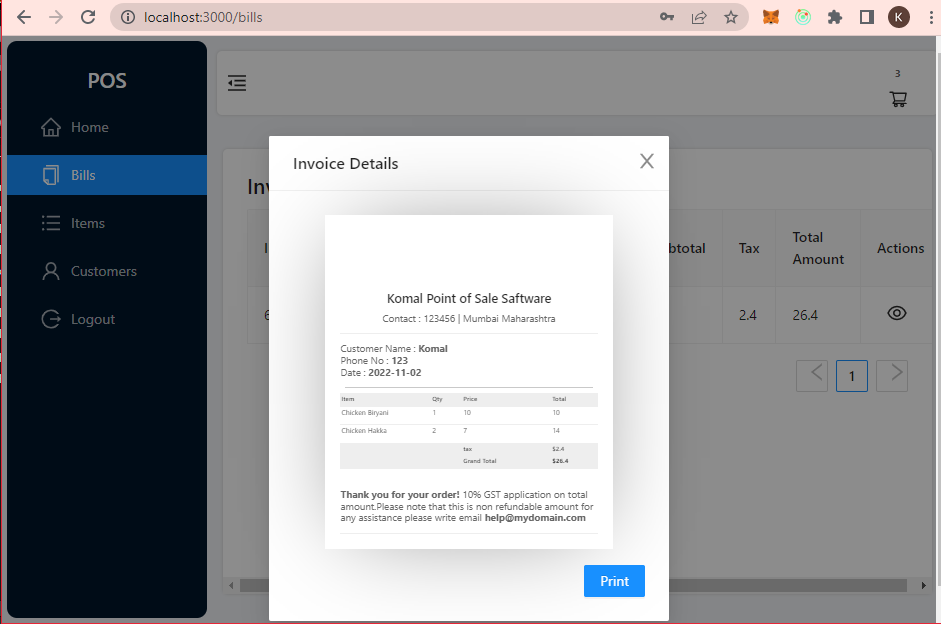 GitHub - KomalMano/Point-of-Sale-MERN-Frontend-Komal