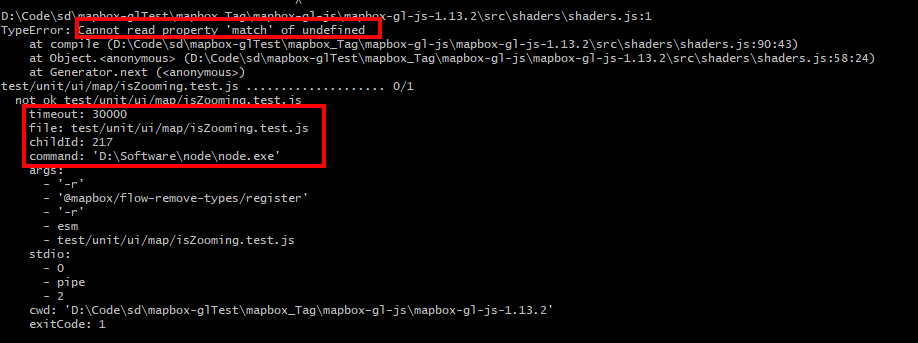The Js Cannot Import The Glsl Filewhen We Run Test Unit The Message Undefined Is Displayed