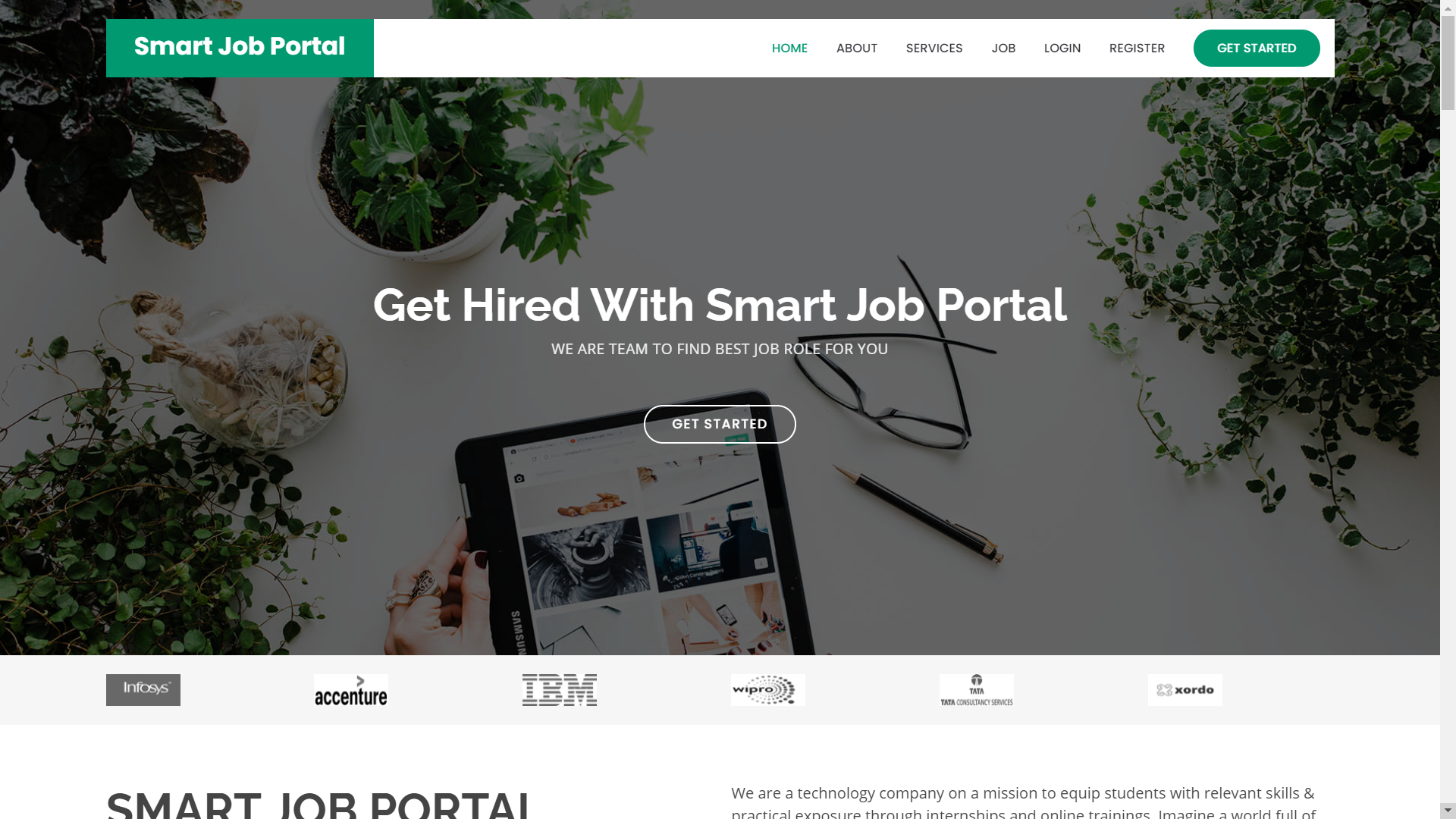 GitHub - UltralegendSam-Fs/Smart-Job-Portal: A job portal is a website ...