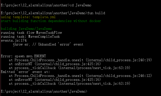 执行fun build错误 · Issue #878 · alibaba/funcraft · GitHub