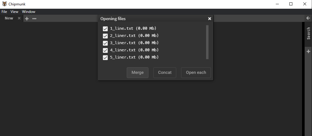 Show Popup With Options Upon Opening Multiple Files · Issue 1683 · Esrlabschipmunk · Github 