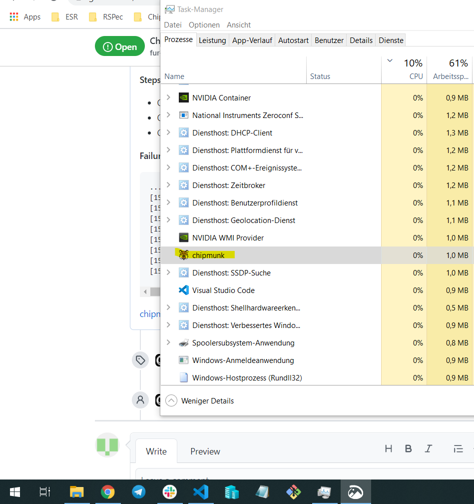 Chipmunk not closing properly · Issue #901 · esrlabs/chipmunk · GitHub