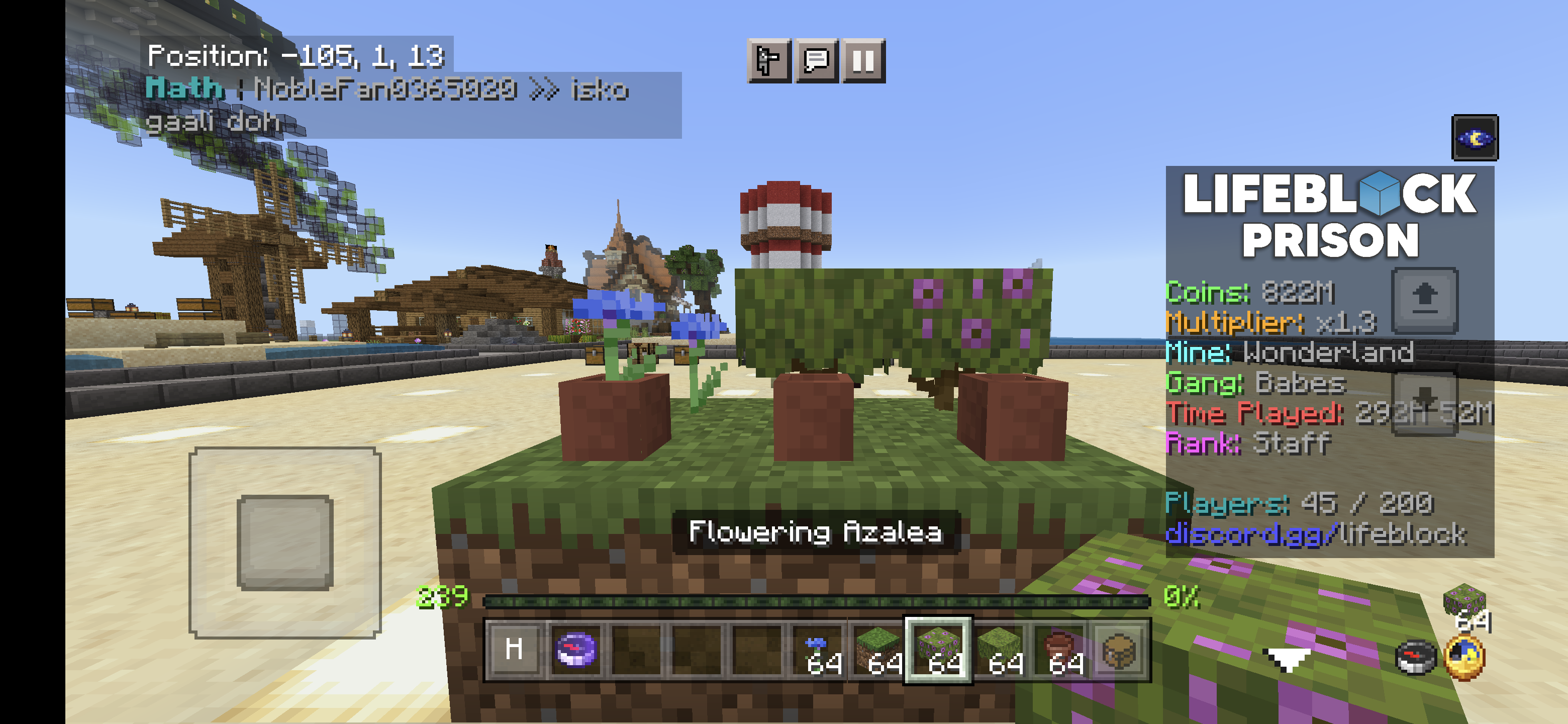 Can't put azalea in flower pots · Issue #969 · PowerNukkitX/PowerNukkitX · GitHub