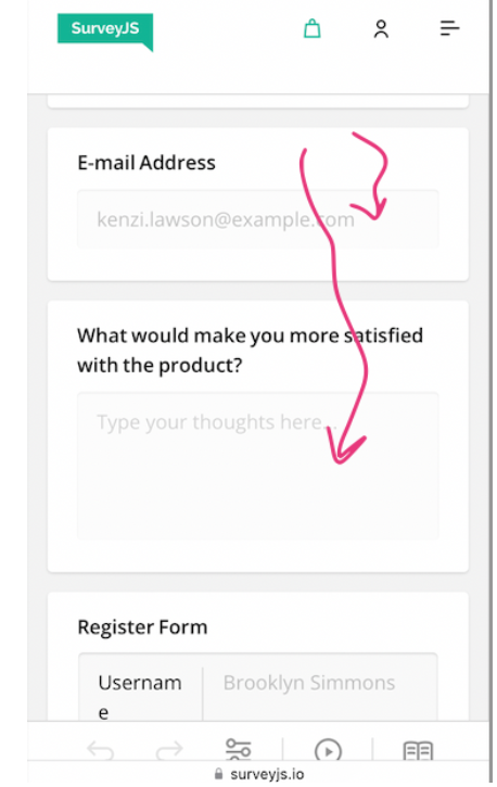 Iphone: Incorrect question transparent · Issue #6873 · surveyjs/survey-library · GitHub
