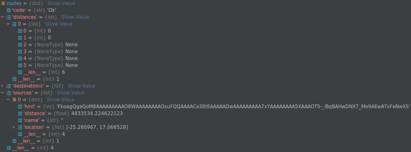 Table service does not snap source location reliably · Issue #6588 · Project-OSRM/osrm-backend ...