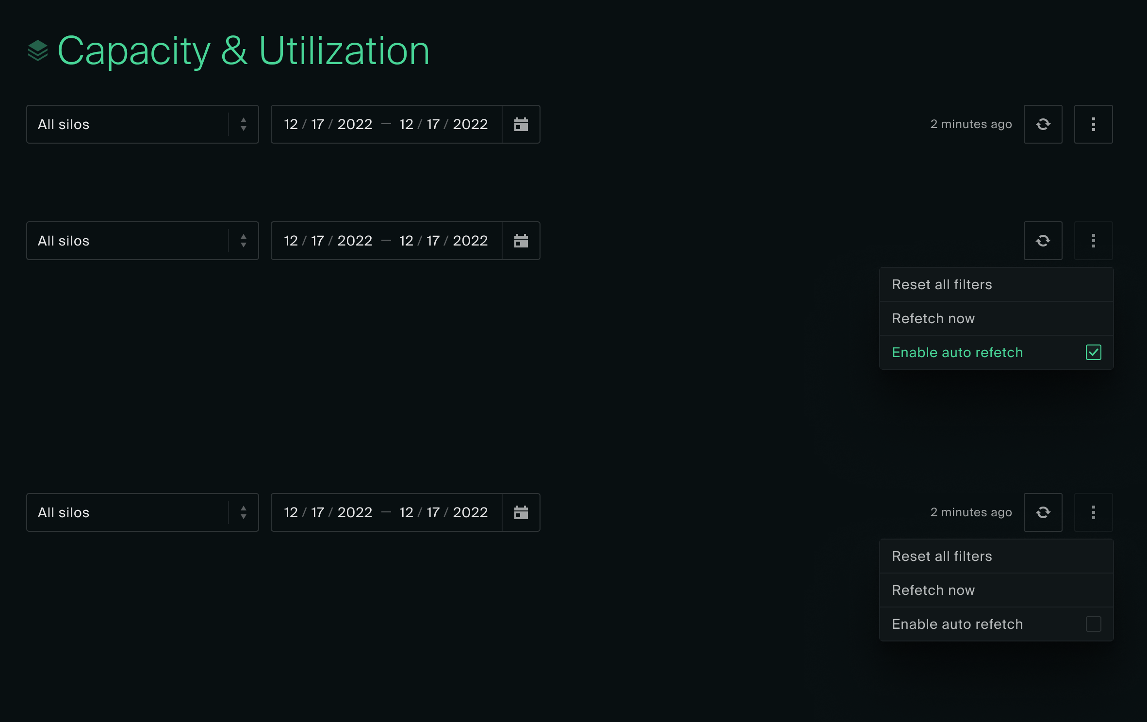 Refetch interval UI control · Issue #1243 · oxidecomputer/console · GitHub