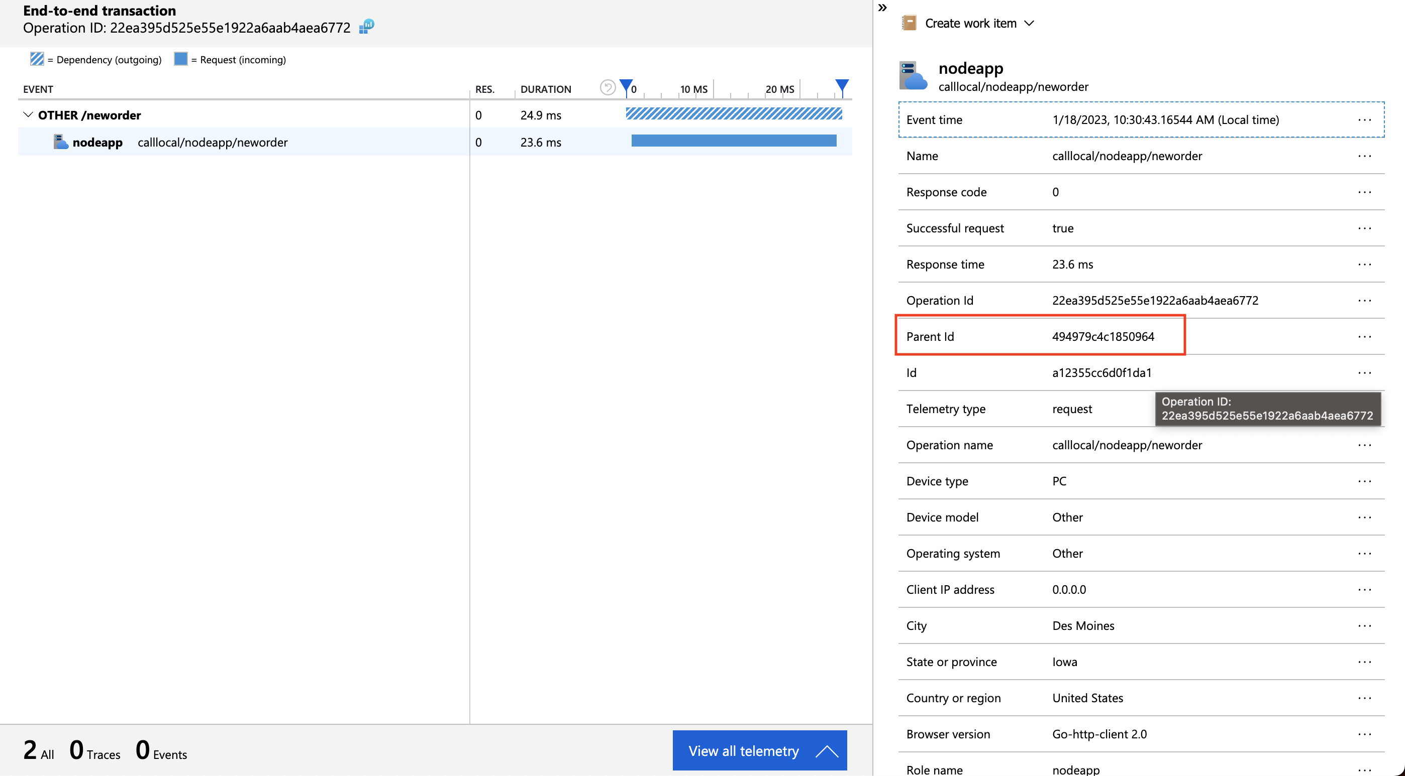 traceparent not propagating between services when using http calls via Dapr · Issue #556 ...