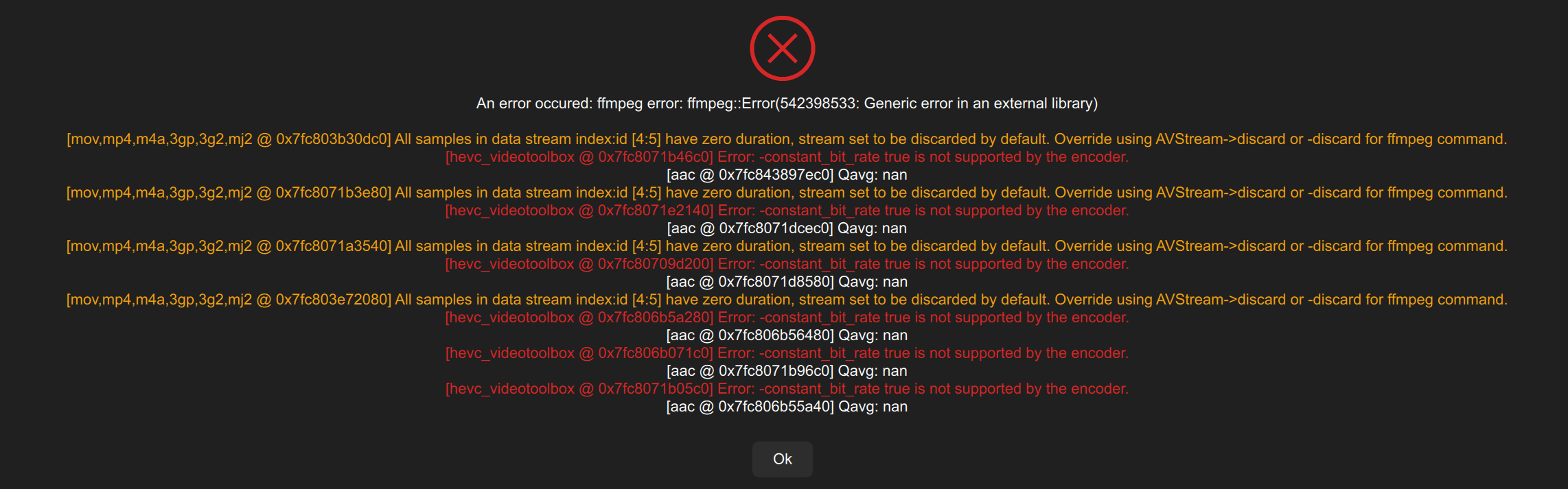 Unable to export video on a MAC after updating to 1.4 · Issue #544 · gyroflow/gyroflow · GitHub
