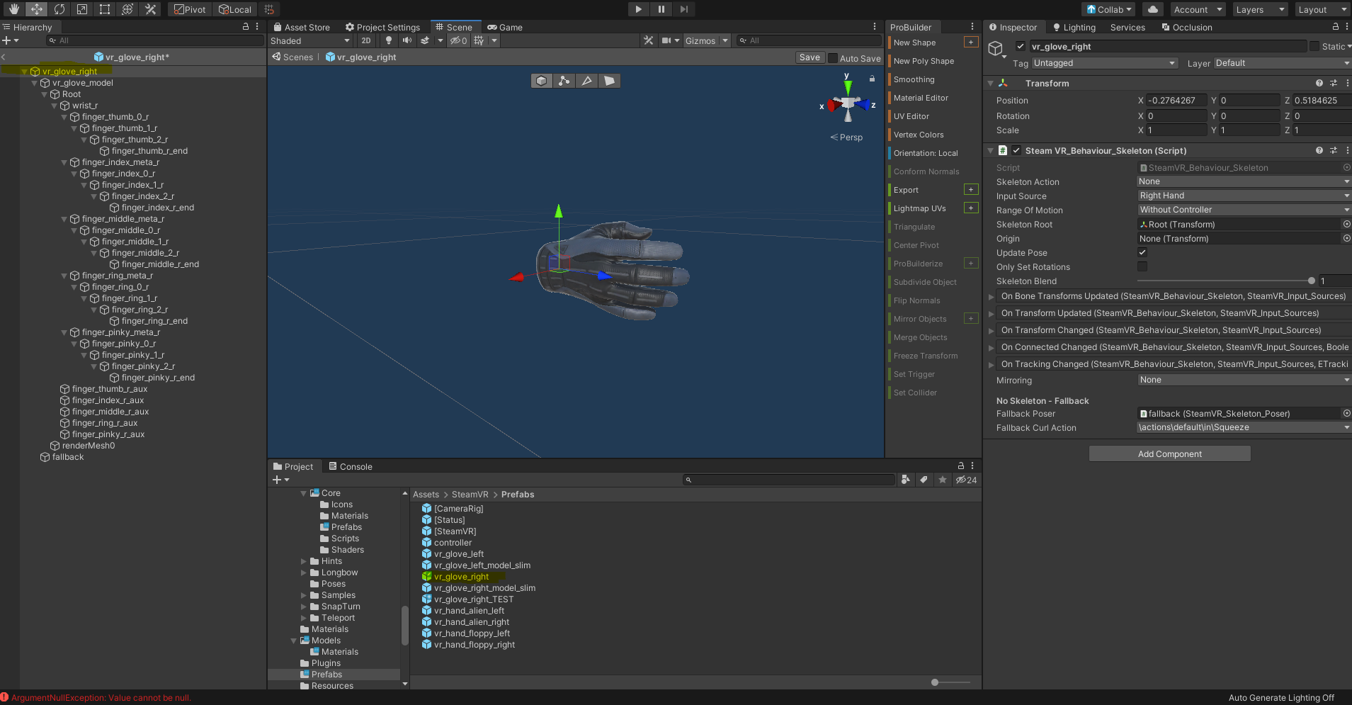 Issue with custom hands. · Issue #672 · ValveSoftware/steamvr_unity_plugin · GitHub
