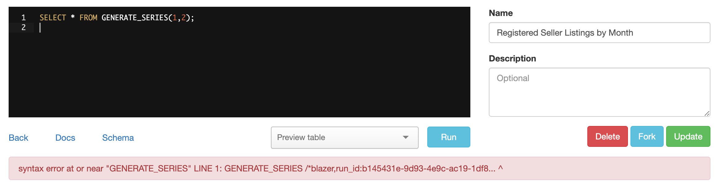 Error with `generate_series` · Issue #283 · ankane/blazer · GitHub