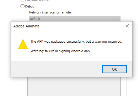 i taked this message while publish animate to .aab · airsdk Adobe-Runtime-Support · Discussion ...