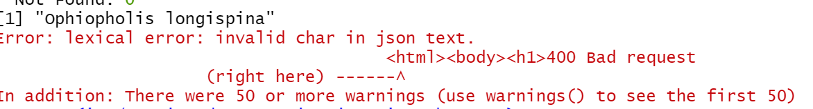 Error Lexical Error Invalid Char In Json Text When Using Wmname2id · Issue 24 · Ropensci