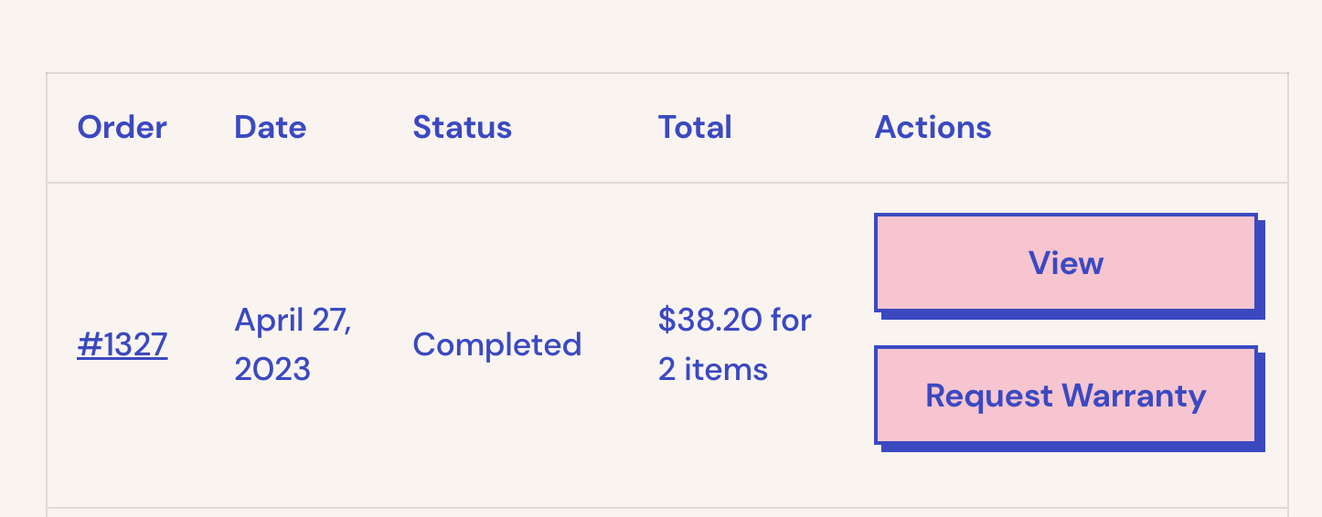 Audit Returns And Warranty Requests · Issue 9216 · Woocommercewoocommerce Blocks · Github