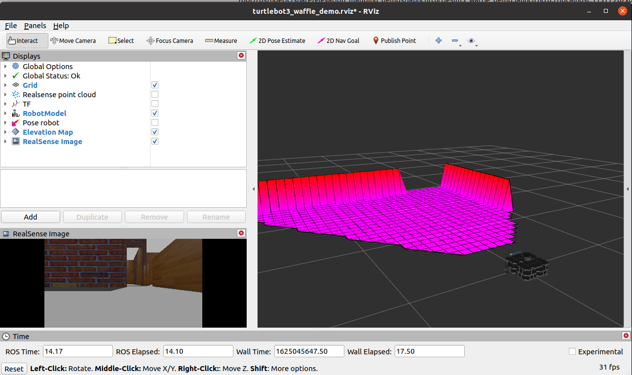 Waffle demo not working correctly · Issue #159 · ANYbotics/elevation ...