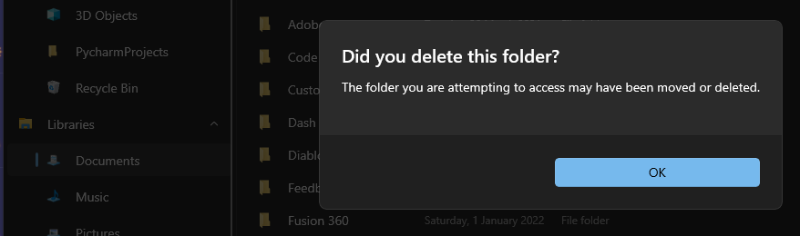 Library not recognising path · Issue #7745 · files-community/Files · GitHub