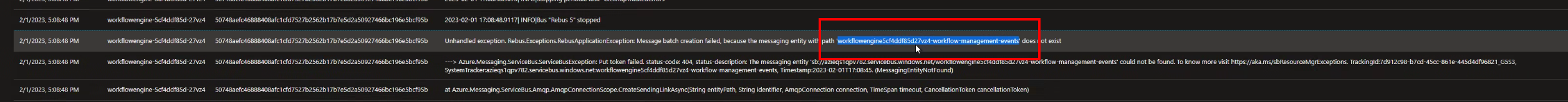 MessagingBus naming improvement on the part of the "messageType ...