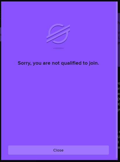 Sorry, you are not qualified to join · Issue #20361 · keybase/client ...