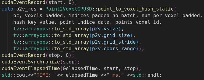 running time of libspconv · Issue #541 · traveller59/spconv · GitHub