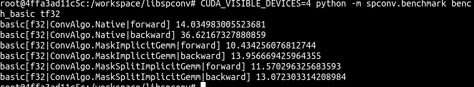 running time of libspconv · Issue #541 · traveller59/spconv · GitHub