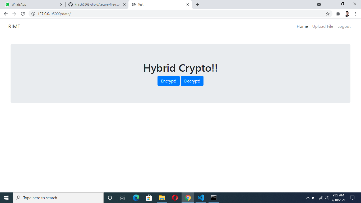 GitHub - krissh6563-droid/Secure-File-Storage-In-Cloud-Using-Cryptography