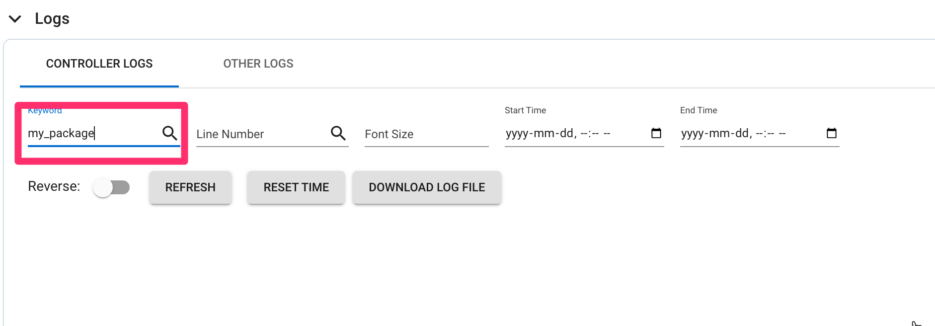 Serve Make It Easier To View Application Logs Aka Logs That I Write In The Ray Dashboard