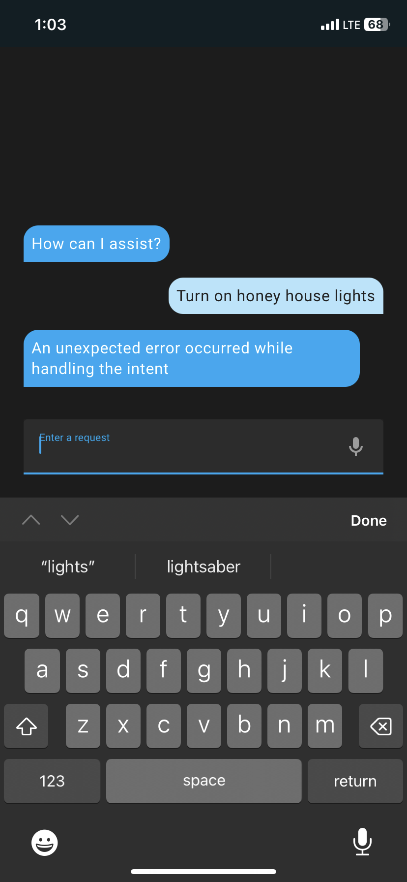 Assist fails in iOS app with a constant loop · Issue #2309 · home-assistant/iOS · GitHub