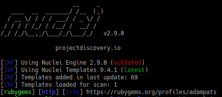 [nuclei-template] rubygems.org user detection (osint) · Issue #7034 · projectdiscovery/nuclei ...