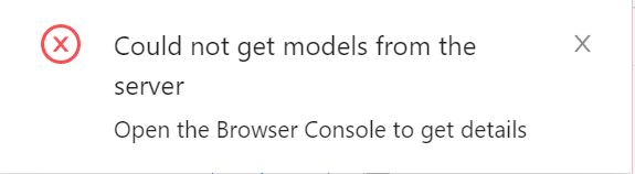 Could not get models from the server · Issue #4957 · cvat-ai/cvat · GitHub