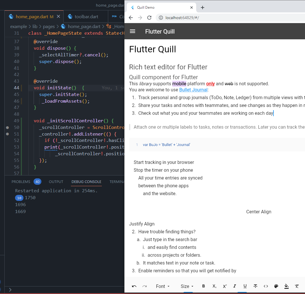 Quill Editor Height Calculating based on the content · Issue #1274 · singerdmx/flutter-quill ...