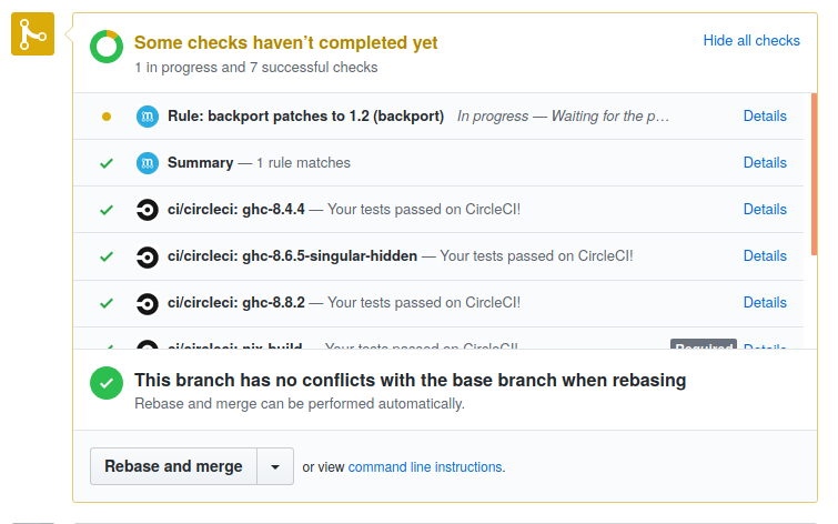 Backport Label Keeps Ci From Going Green · Issue 789 · Meryiomery · Github