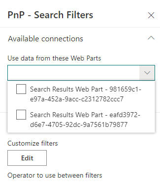 V4 - Filter web part not hiding according to selected vertical · Issue ...