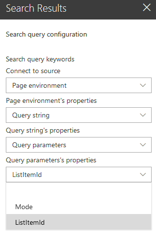 How to use Query String Parameters with Search Result WebPart · Issue ...