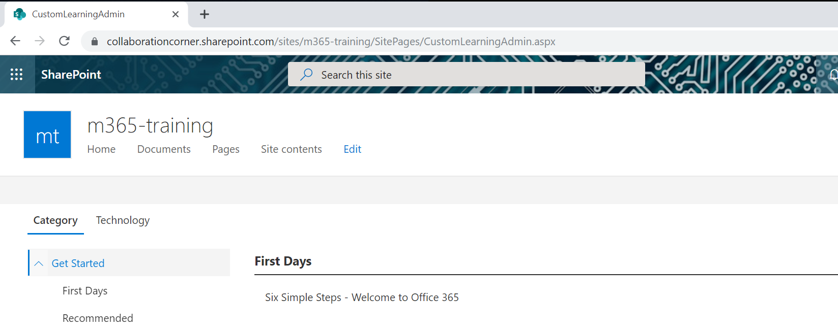 CustomLearningAdmin.aspx first use not working with Firefox · Issue #109 · pnp/custom-learning ...