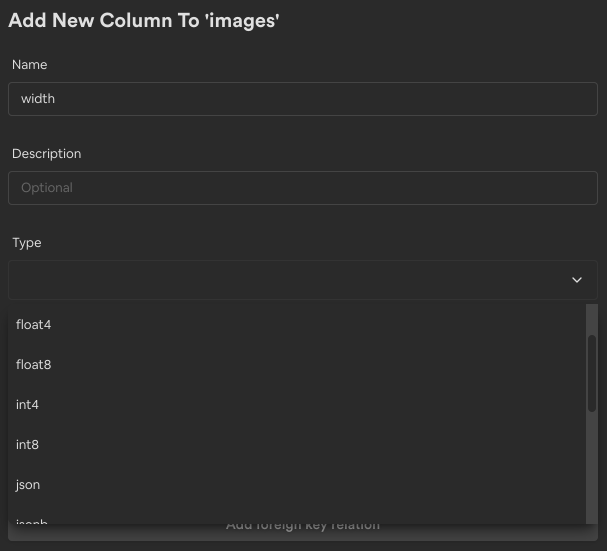 Add Int2 Column Type · Issue 856 · Supabasesupabase · Github