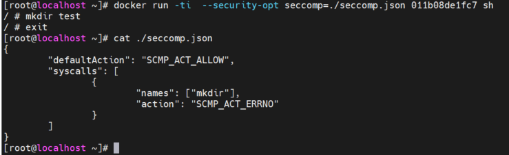 [EulerOS's fork] The seccomp file does not take effect on arm · Issue ...