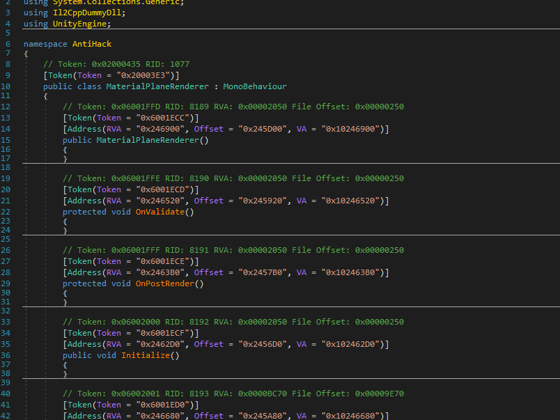 unreadable contents · Issue #506 · Perfare/Il2CppDumper · GitHub